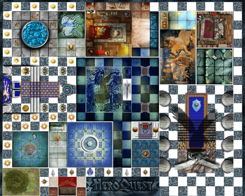 Nuovo tabellone classico Heroquest "Empire" - Tiles e Overlays - Forum ...